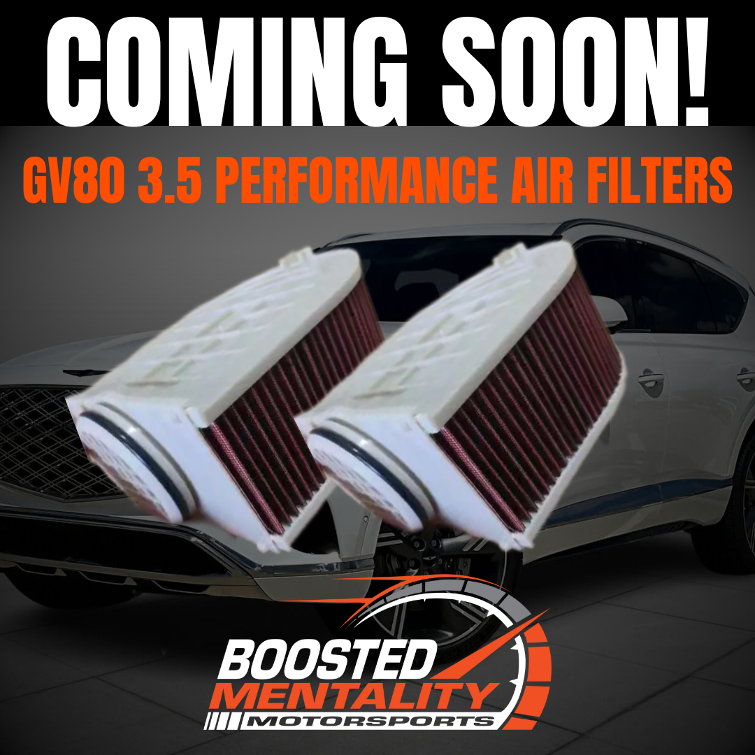 Genesis GV80 3.5T 2021+ High Performance Air Filters (Set) | Boosted M ...