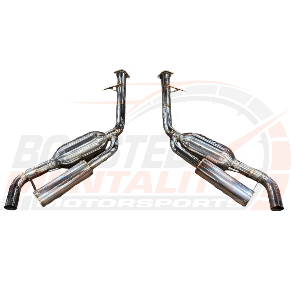 Axle-Back Exhaust System | 2022-2025 GV70 3.5T | Boosted Mentality Mot ...